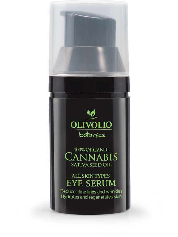 Ser antirid pentru ochi cu ulei de canabis 30ml